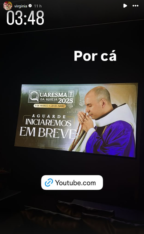 Doente, Virginia reza durante madrugada e atualiza estado: ‘Surreal ...